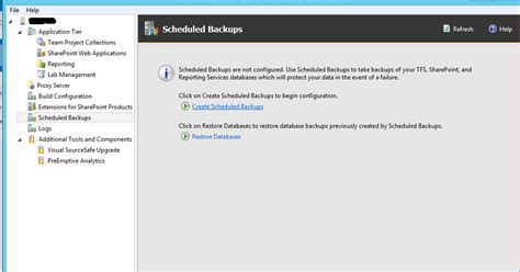 Chamindas Devops Journey With Msft Tfs 2012 Scheduling Backups