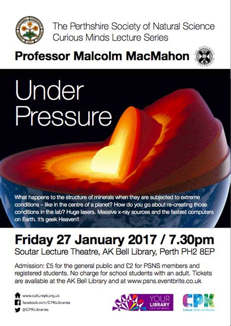 Psns Curious Minds Lecture 8 Perthshire Society Of Natural Science