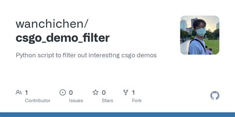 Github Wanchichencsgodemofilter Python Script To Filter Out