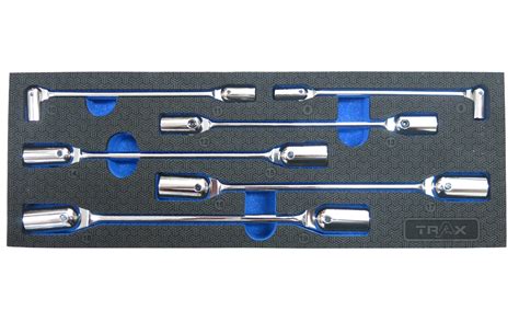 6pc Double Flex Socket Wrench Set Traxtools