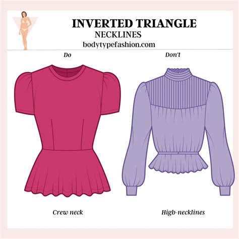 Necklines For Inverted Triangle Body Type Fashion For Your Body Type