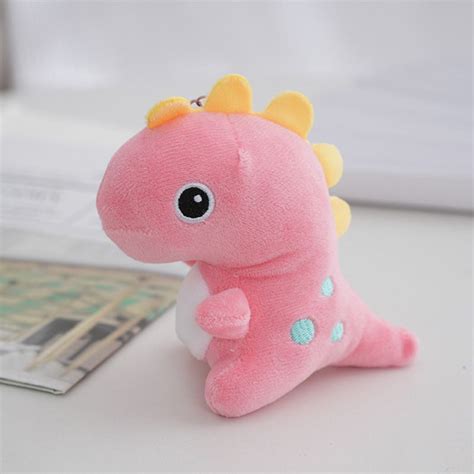 Мягкая игрушка динозавр символ нового года дракон 2024 розовый купить с доставкой по выгодным