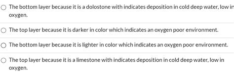 Solved Question 1 A Nonconformity B Angular Unconformity