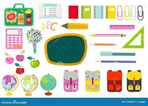 Art Supplies Vector Studying In Art School With Artist Tools Watercolor