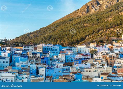 Chefchaouen Blue City In Morocco Editorial Photo Image Of Cityscape