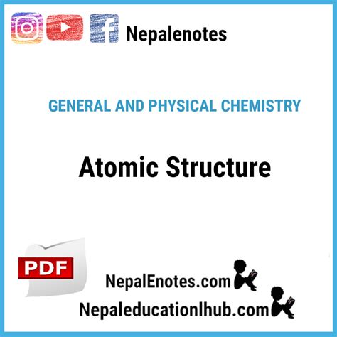 Class Chemistry Atomic Structure Notes Nepal Enotes