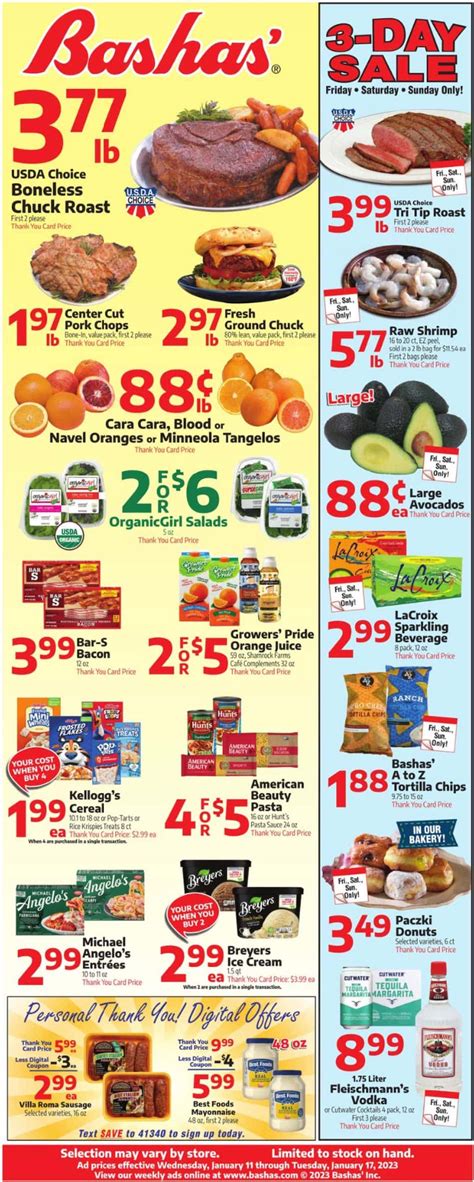 Bashas Weekly Ad Sale Jan 11 17 2023 WeeklyAds2
