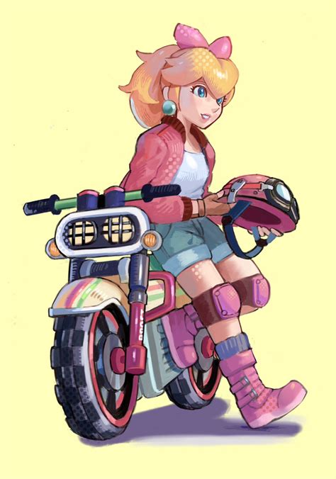 Princess Peach And Princess Peach Mario Drawn By Calilo Danbooru