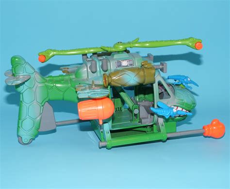Tmnt Teenage Mutant Ninja Turtles Turtlecopter Turtle Copter 99 Complete 1990 Playmates