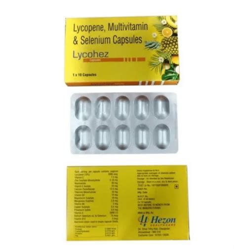 Multivitamin Selenium Capsules For Clinical 1 X 10 At Best Price In