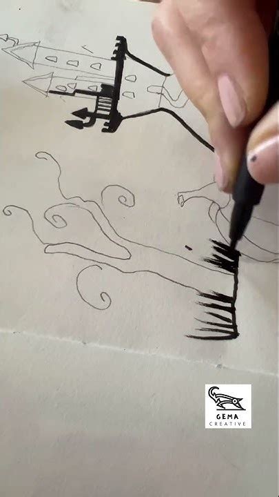 როგორ დავხატოთ საშიში სახლი Youtube