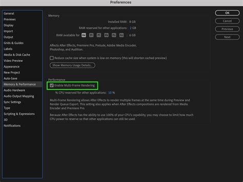 How To Allocate More Ram To After Effects Aejuice Com