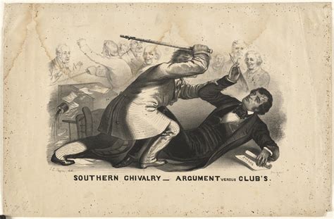 Southern Chivalry The Caning Of Charles Sumner World History