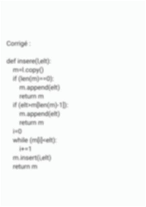 SOLUTION Exercices corrigés algorithmique Studypool