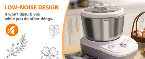 Dough Mixer 7l Large Capacity Electric Dough Maker With Ferment Function For Baking Bread Dough