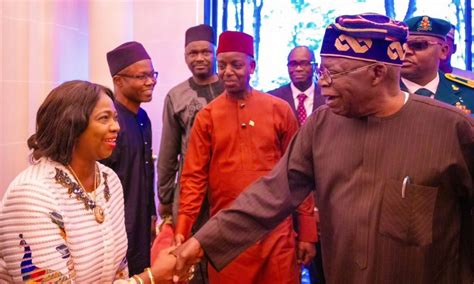 Tinubu Meets Abike Dabiri Nigerian Community In France National