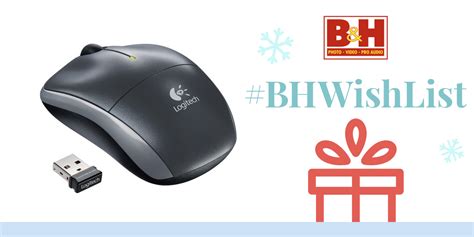 Logitech M Wireless Mouse Dark Silver B H Photo