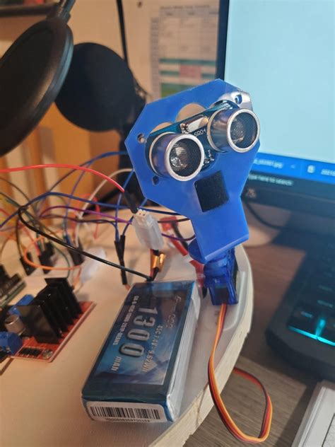 3d Printed Obstacle Avoiding R2d2 Using An Arduino Uno In 13 Steps 13