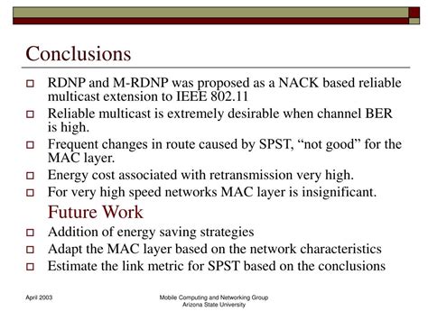 Ppt A Link Layer Scheme For Reliable Multicast In Wireless Networks Powerpoint Presentation