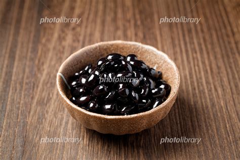 黒豆 煮豆 写真素材 7439752 フォトライブラリー Photolibrary