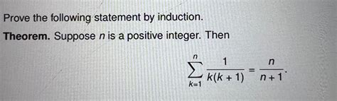 Answered Prove The Following Statement By Bartleby