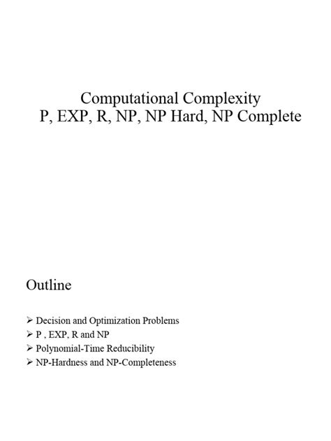 Ch 4 1 Pdf Computational Complexity Theory Time Complexity