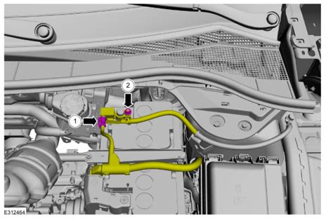 Ford Escape General Procedures Battery Disconnect And Connect