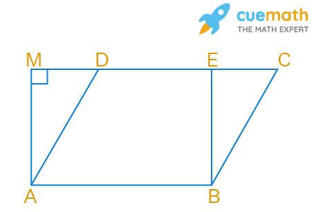 In Fig If Parallelogram ABCD And Rectangle ABEF Are Of Equal Area Then A Perimeter Of
