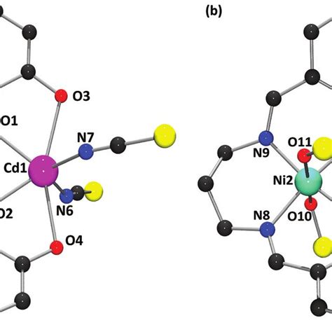 Perspective View Of The Tetranuclear Unit Of Complex 2 With Selective Download Scientific