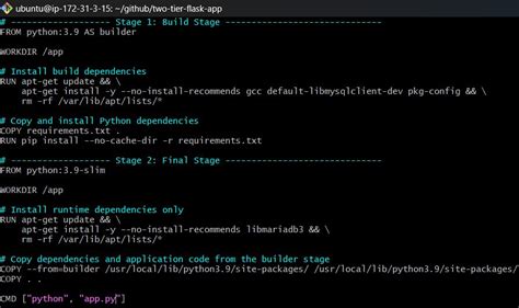 Dockermultistage Dockerfile Dockerfile Firststage Secondstage Dockermultistage