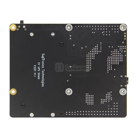 Geekworm X1201 2 Cell 18650 5 1v 5a Ups Shield For Raspberry Pi 5 Seri