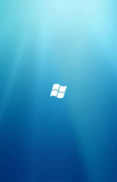Download Windows Logoon Blue Background Wallpaper