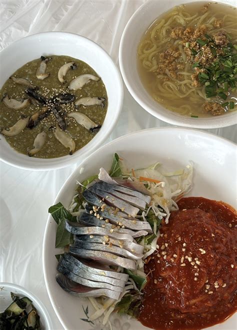 제주도 동쪽 구좌맛집 “곰막식당” 회국수 성게국수 고등어회 재방문한 맛집 네이버 블로그