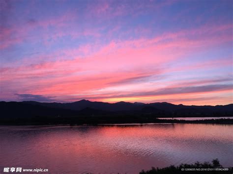 傍晚的夕阳摄影图国内旅游旅游摄影摄影图库昵图网