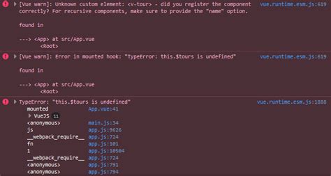 Vuejs How To Use Vue Tour Stack Overflow