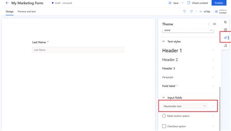Marketing Forms In D365 Customer Insights Journeys