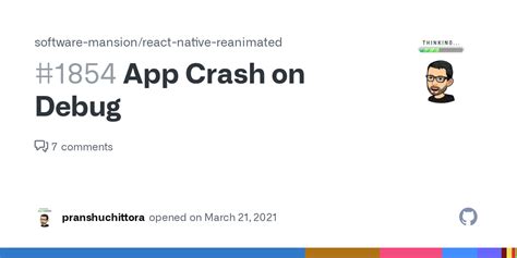 App Crash On Debug · Issue 1854 · Software Mansionreact Native Reanimated · Github