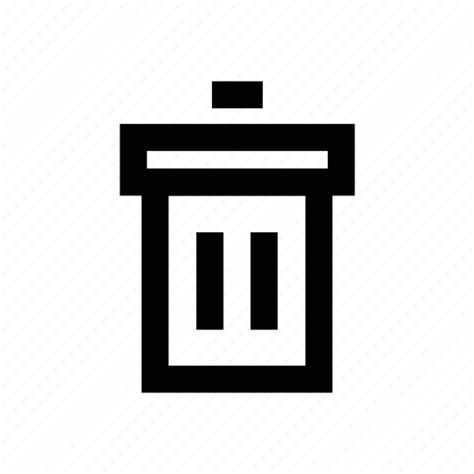Bin Delete Dustbin Remove Trashcan Icon Download On Iconfinder