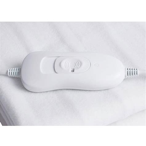 Daewoo Single Electric Heated Blanket With 3 Heat Settings Overheat