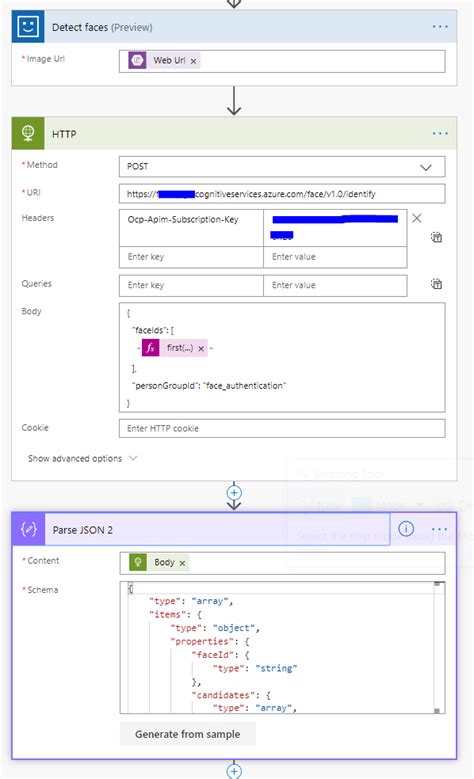 face recognition based authentication in power apps using azure