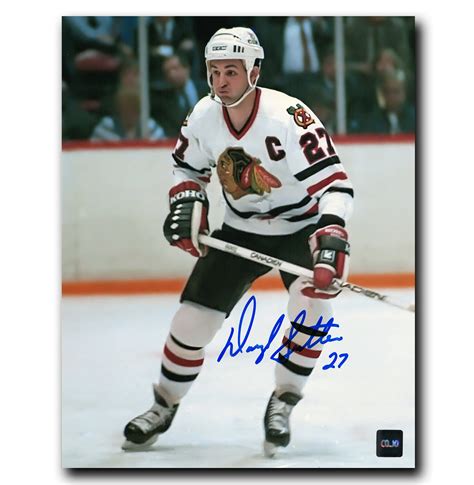 Darryl Sutter Chicago Blackhawks Autographed 8x10 Photo White Cojo Sport Collectables Inc