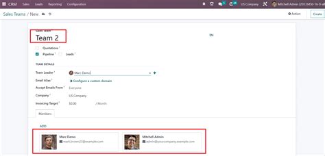 Settings In Odoo CRM Odoo V Enterprise Edition Book