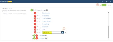 how to create a custom group and assign to items s2k prime support center