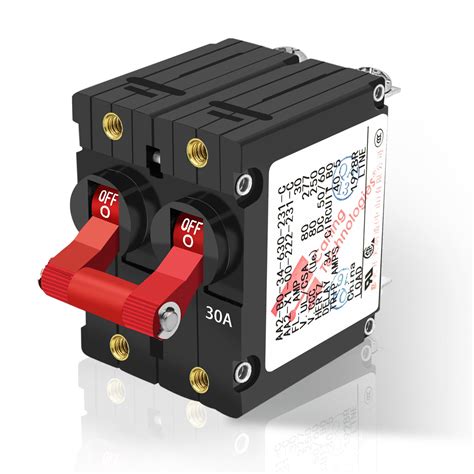 Genuinemarine 30a Double Pole Circuit Breaker Electric Magnetic For Ya
