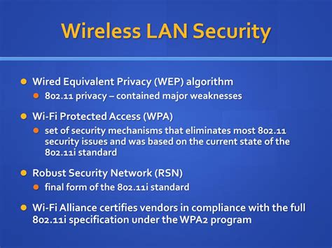 Ppt Wireless Network Security Powerpoint Presentation Free Download