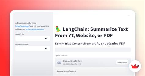 Lovish Singla On Linkedin Langchain Summarize Text From Yt Website Or Pdf