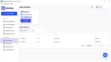 Cost Center Maskfog Browser The Best Virtual Browser And Cleanest Proxy