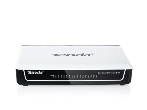 16 Port 10 100 Fast Ethernet Desktop Switch Rivolt Technolgies