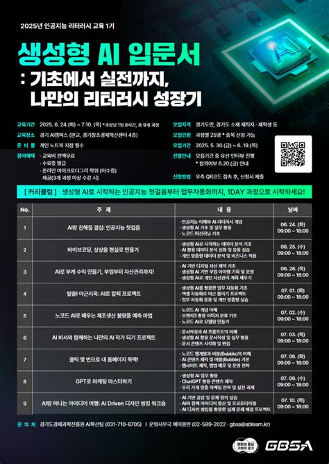 2025년 인공지능 리터러시 교육 1기 생성형 Ai입문서 기초에서 실전까지 나만의 리터러시 성장기 ~7 10 Ai빅데이터융합학과