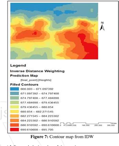 figure 7 from comparison between inverse distance weighted idw and